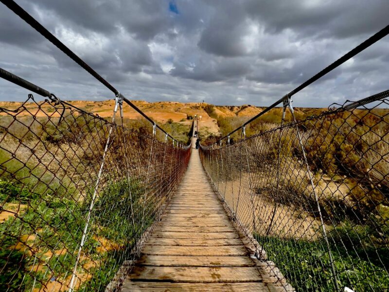 The Besor River Suspension Bridge — הבשור דרום אדום - האתר הרשמי ...